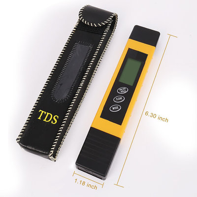 CE Pocket Digital TDS Meter Tester Temp PPM For Drinking Water Industry