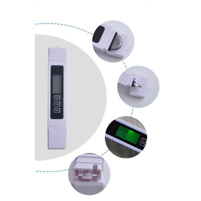 LCD Display 1ppm RO Water TDS Meter For Pools / Environmental Monitoring