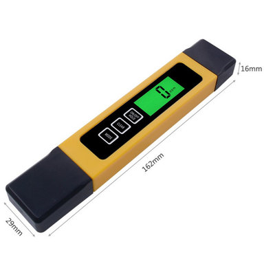Handhold Auto Digital Water Quality Tester ±2% Accuracy With Black Leather Cover
