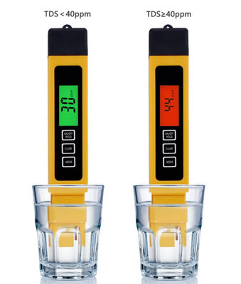 Filter Water Reverse Qsmosis Quality Purity 0-9990 ppm,3 in 1, LCD digital tds 3 meter, Tds, Ec and Temp Meter