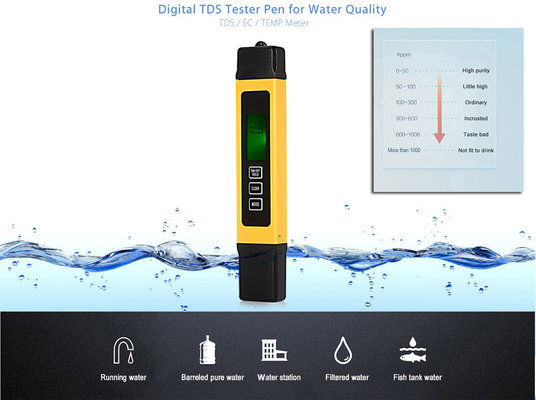TDS Meter Digital Water Tester Professional EC Temperature & Accurate