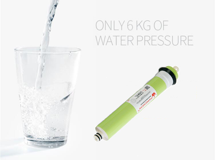 Various Type Home Used RO System Membrane 100gpd For Reverse Osmosis Drinking Water 