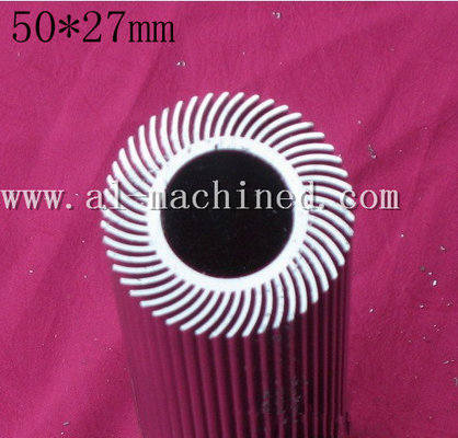 China Item 143.customized round extruded aluminum profile heatsink in china, cooler for led lights,round heatsink in china supplier