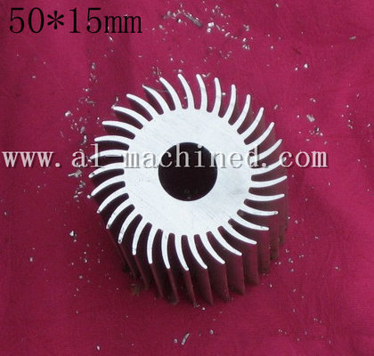 China Item 146.customized round extruded aluminum profile heatsink in china, cooler for led lights,round heatsink in china supplier