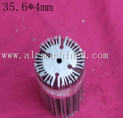 China Item 118,customized round extruded aluminum profile heatsink in china, cooler for led lights,round heatsink in china supplier