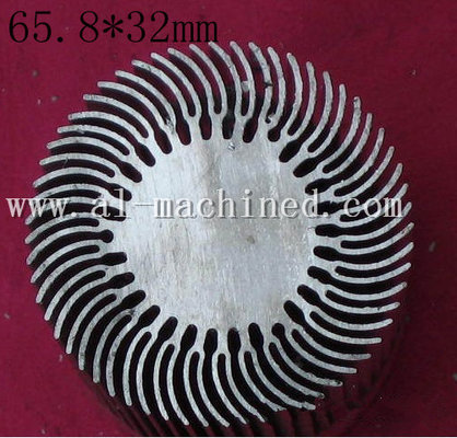 China Item 120,customized round extruded aluminum profile heatsink in china, cooler for led lights,round heatsink in china supplier