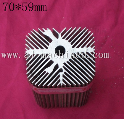 China Item 130,customized round extruded aluminum profile heatsink in china, cooler for led lights,round heatsink in china supplier
