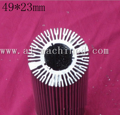 China Item 150.customized round extruded aluminum profile heatsink in china, cooler for led lights,round heatsink in china supplier