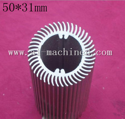 China Item 175.Machined LED Cooling in china, AL6063 Extruded Profiles LED Light Radiator,hot item round heatsinks in china supplier