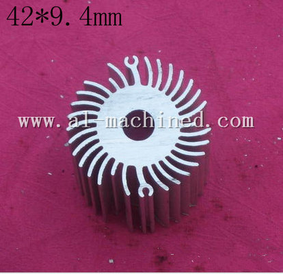 China Item 174.Machined LED Cooling in china, AL6063 Extruded Profiles LED Light Radiator,hot item round heatsinks in china supplier