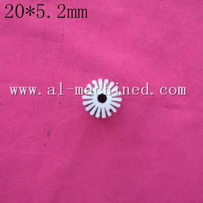 China Item 173.Machined LED Cooling in china, AL6063 Extruded Profiles LED Light Radiator,hot item round heatsinks in china supplier