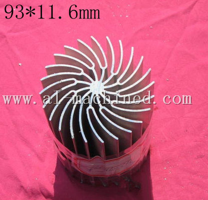 China Item-13,93mm round aluminum profiles led heatsink for spot lights made in guangdong supplier
