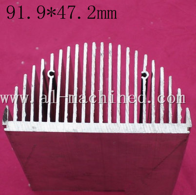 China black round aluminum extrusion heatsink, anodized led cooler,good qulity of aluminum extrusion profiles supplier
