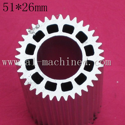 China Item-42,50mm round aluminum extrusion profiles led heatsinks in china,customized heatsink,al-6063 heat sink supplier