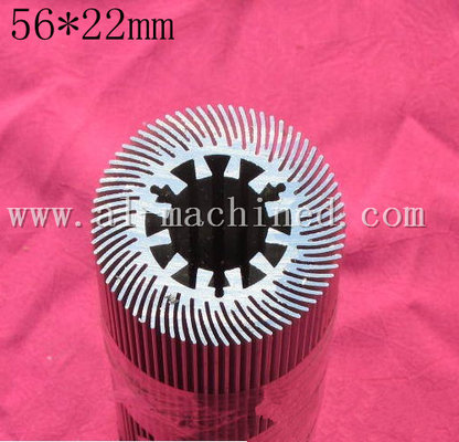 China Item-24,56mm AL6063 Extruded Profiles LED Cooler in china,sunflower heatsink for led light supplier