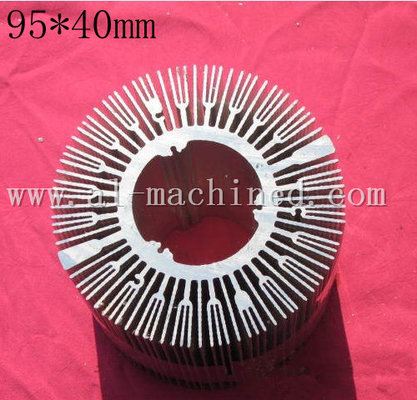 China Item-25,95mm AL6063 Extruded Profiles LED Cooler in china,sunflower heatsink for led light supplier