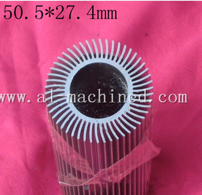 China Item-37,50mm round aluminum extrusion profiles led heatsinks in china,customized heatsink,al-6063 heat sink supplier