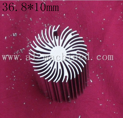 China Item-27, AL6063 Extruded Profiles LED Cooler in china,sunflower heatsink for led light supplier