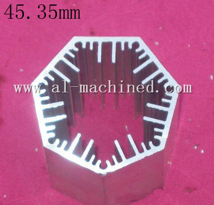 China Item 197.Machined LED Cooling in china, AL6063 Extruded Profiles LED Light Radiator,hot item round heatsinks in china supplier