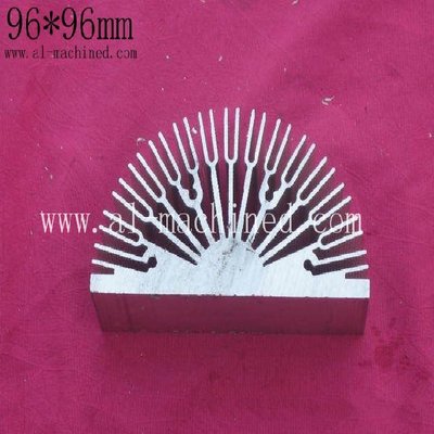 China Item 196.Machined LED Cooling in china, AL6063 Extruded Profiles LED Light Radiator,hot item round heatsinks in china supplier