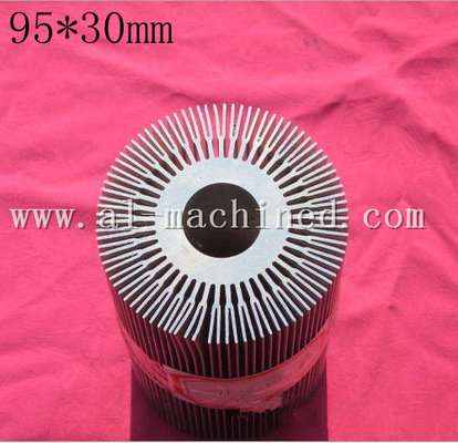 China H-90, Extruded Profiles LED Street Light Radiator, round shape Heatsink for led light , Cooler in china supplier