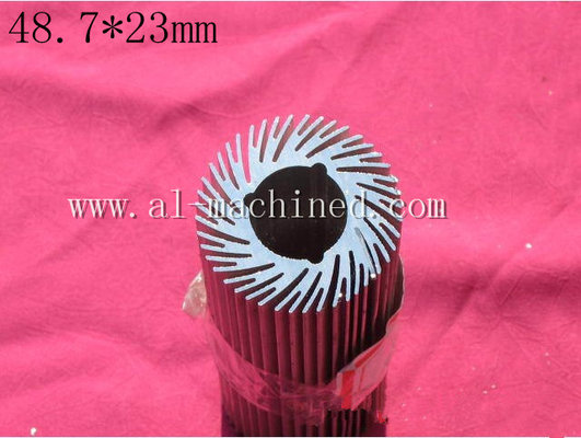 China H-84, Extruded Profiles LED Street Light Radiator, round shape Heatsink for led light , Cooler in china supplier