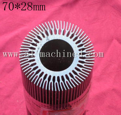 China H-89, Extruded Profiles LED Street Light Radiator, round shape Heatsink for led light , Cooler in china supplier