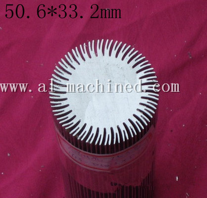 China Item 153.Machined LED Cooling in china, AL6063 Extruded Profiles LED Light Radiator,hot item round heatsinks in china supplier