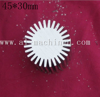 China Item 158.Machined LED Cooling in china, AL6063 Extruded Profiles LED Light Radiator,hot item round heatsinks in china supplier