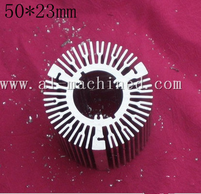 China Item 161.Machined LED Cooling in china, AL6063 Extruded Profiles LED Light Radiator,hot item round heatsinks in china supplier