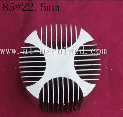 China Item 154.Machined LED Cooling in china, AL6063 Extruded Profiles LED Light Radiator,hot item round heatsinks in china supplier