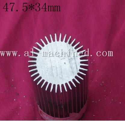 China Item 151.Machined LED Cooling in china, AL6063 Extruded Profiles LED Light Radiator,hot item round heatsinks in china supplier