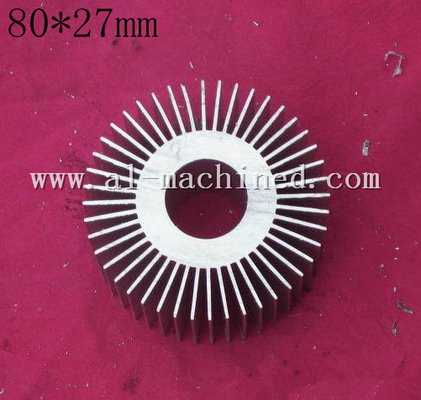 China Item 170.Machined LED Cooling in china, AL6063 Extruded Profiles LED Light Radiator,hot item round heatsinks in china supplier