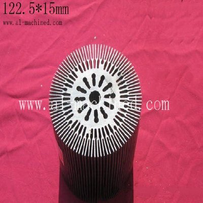 China Item-91,Anodized round aluminum extrusion heatsink for led light,High Power LED Bay Light Heatsink,aluminum profiles supplier