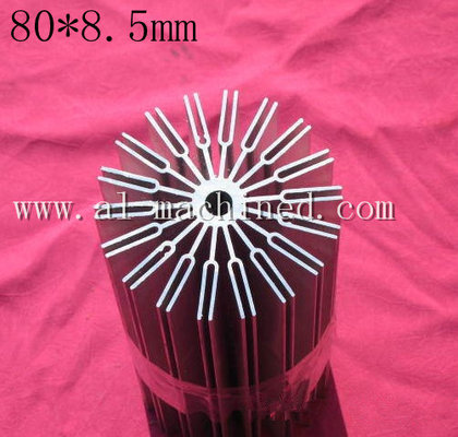 China Round LED light heat sink supplier