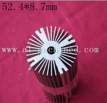 China Round LED light heat sink supplier