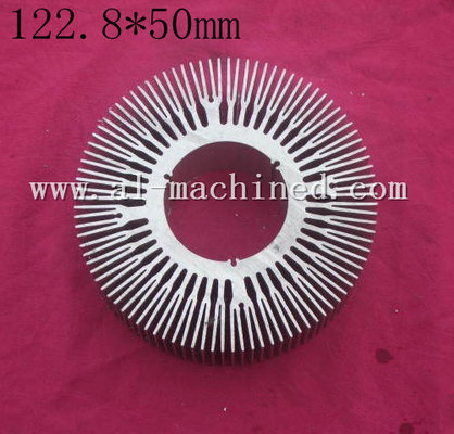 China Item 185.Machined LED Cooling in china, AL6063 Extruded Profiles LED Light Radiator,hot item round heatsinks in china supplier