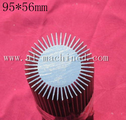 China H-71,Extrusion LED Cooler in china,extrusion heat sink,round heatsink.Anodized Heat Sink In Round,LED light heatsink supplier