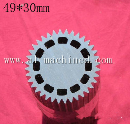 China H-64,AL6063-T5 Extrusion LED Cooler in china,extrusion heat sink,round heatsink.Anodized Heat Sink In Round Shape supplier