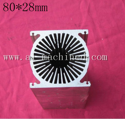 China H-74,Extrusion LED Cooler in china,extrusion heat sink,round heatsink.Anodized Heat Sink In Round,LED light heatsink supplier