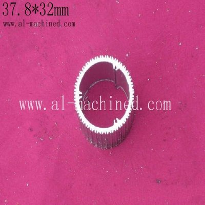 China Item 418,1.488"customized round extruded aluminum profile heatsink , cooler for led light supplier