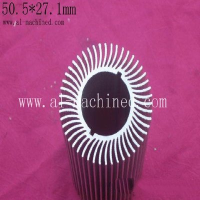 China Item 172.Machined LED Cooling in china, AL6063 Extruded Profiles LED Light Radiator,hot it supplier