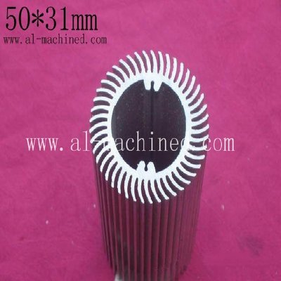 China Item 175.Machined LED Cooling in china, AL6063 Extruded Profiles LED Light Radiator,hot it supplier
