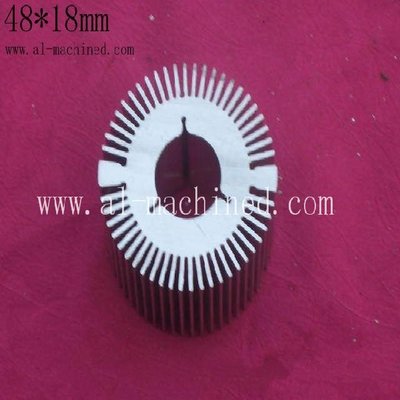China Item 419,Machined LED Cooling in china, AL6063 Extruded Profiles LED Light Radiator,hot it supplier