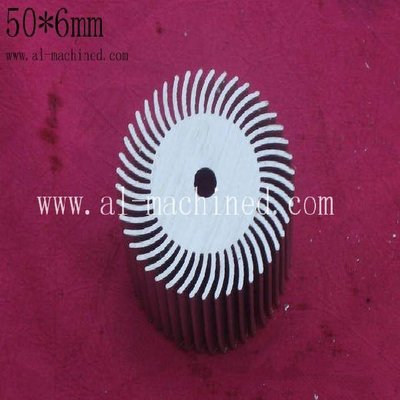 China Item 425,Machined LED Cooling in china, AL6063 Extruded Profiles LED Light Radiator,hot it supplier