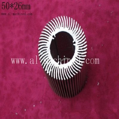 China Item 546,Machined LED Cooling in china, AL6063 Extruded Profiles LED Light Radiator,hot it supplier