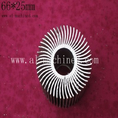 China Item 414,Machined LED Cooling in china, AL6063 Extruded Profiles LED Light Radiator,hot it supplier