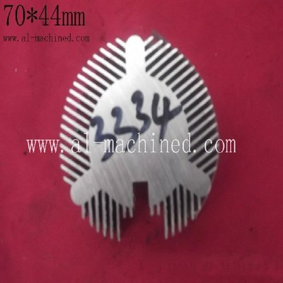 China Item 744,Machined LED Cooling in china, AL6063 Extruded Profiles LED Light Radiator,hot it supplier