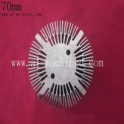 China Item1057,Machined LED Cooling in china, AL6063 Extruded Profiles LED Light Radiator,hot it supplier
