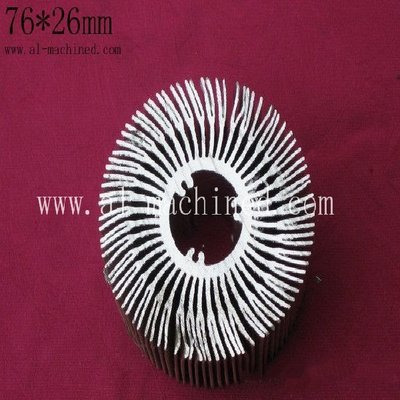 China Item 441,Machined LED Cooling in china, AL6063 Extruded Profiles LED Light Radiator,hot it supplier